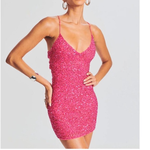 Retrofete Sparkly Mini Dress